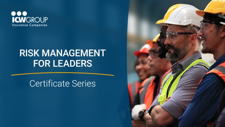 Risk Management for Leaders Certificate Series | ICW Group