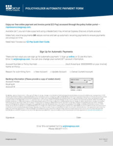 Workers Compensation Billing & Payments | ICW Group